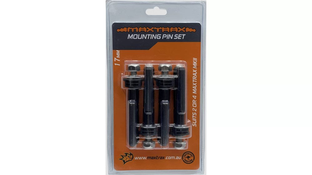 MAXTRAX MOUNTING PIN SET MKII 17mm – 4x4 And Outdoor